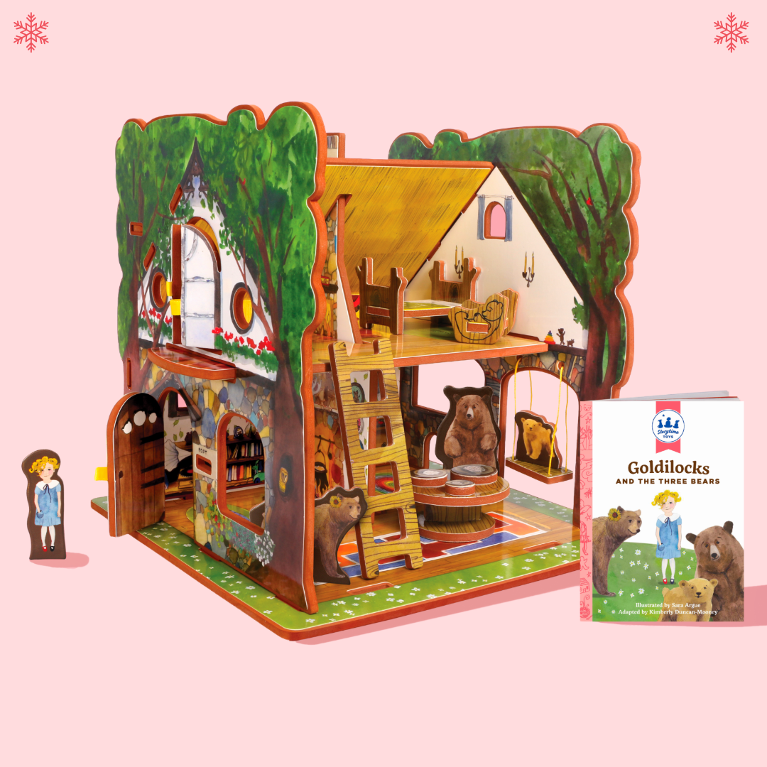 Goldilocks Playset Gift | Save 20 Percent for Black Frida - Storytime Toys
